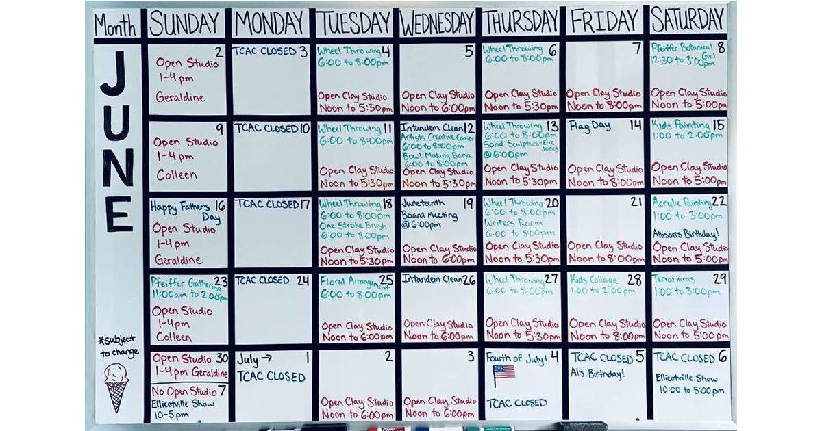 TCAC Slates Art Classes in Various Locations | Greater Olean, NY News ...