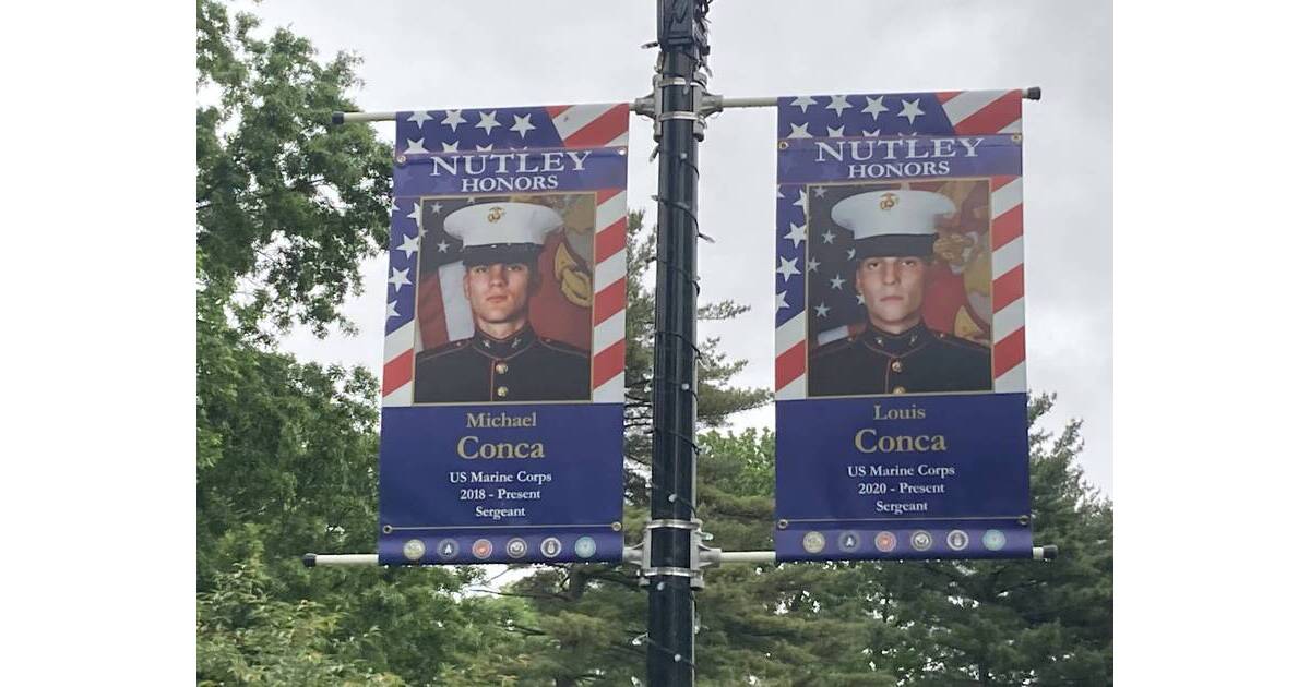 In Photos: Nutley Honors Service Members with Banners in Memorial Park ...