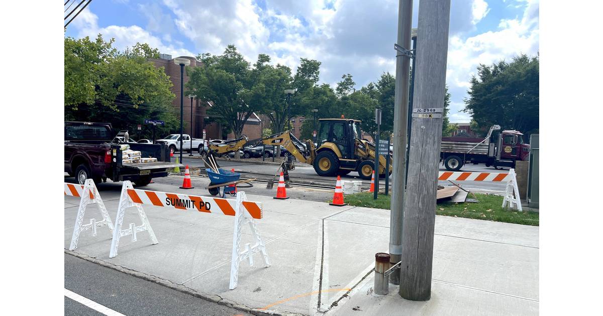 City Hall Springfield Ave. Entrance Project Remains Ongoing | Summit ...