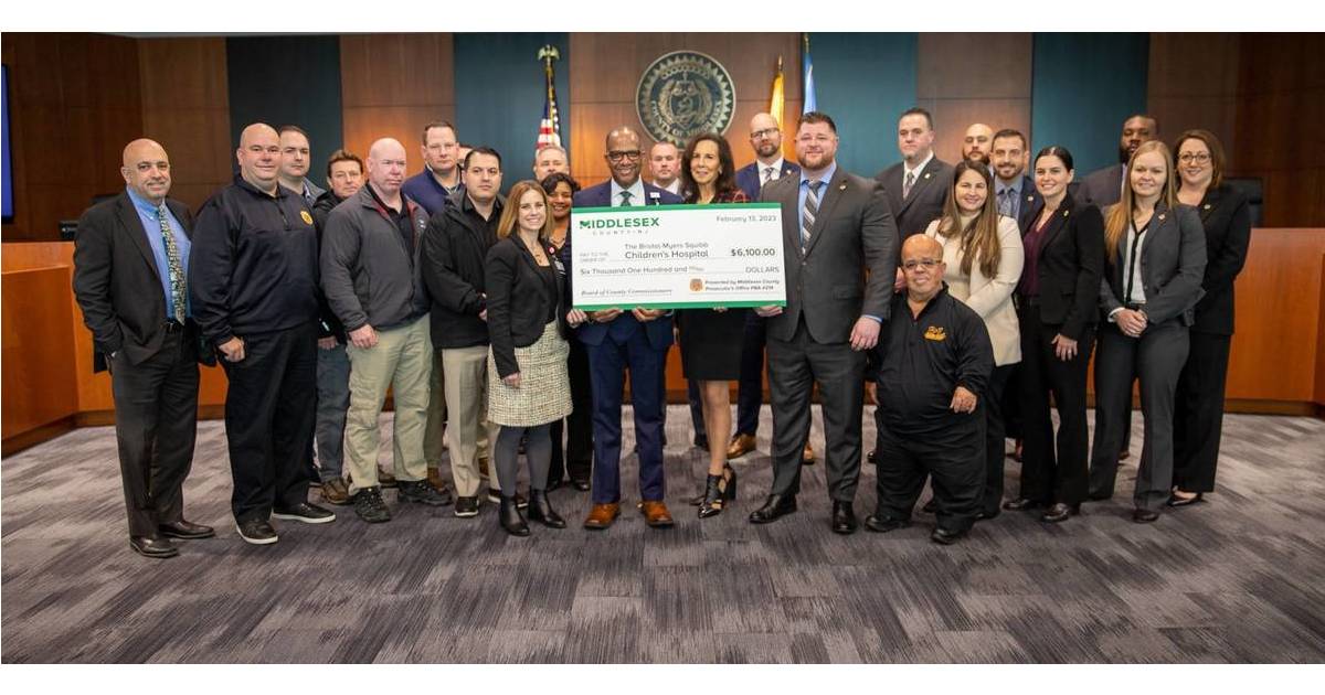 Middlesex County Prosecutor’s Office presents donation of $6,100 to the ...