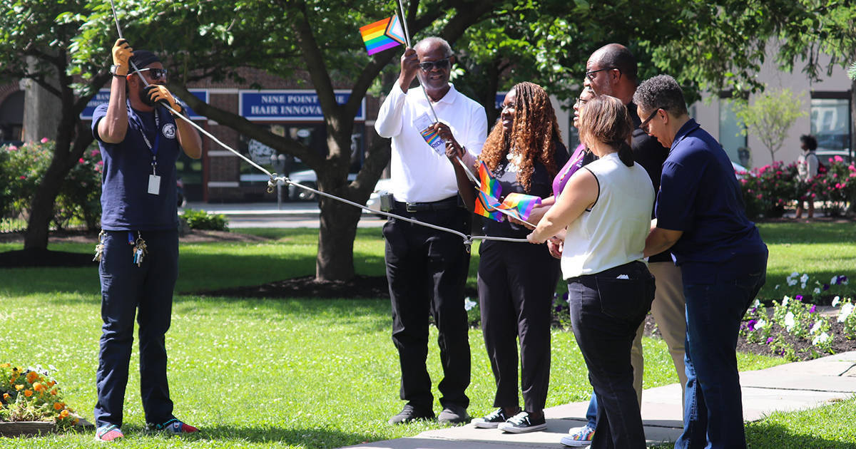 City of Plainfield Raises Pride Flag for the Seventh Time | Plainfield ...