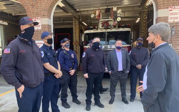 Congressman Tom Malinowski Visits Union's Fire Department, Thanking ...