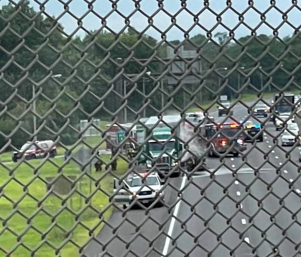 Truck Fire Closes Lanes on Route 287 at Exit 5 in Piscataway ...