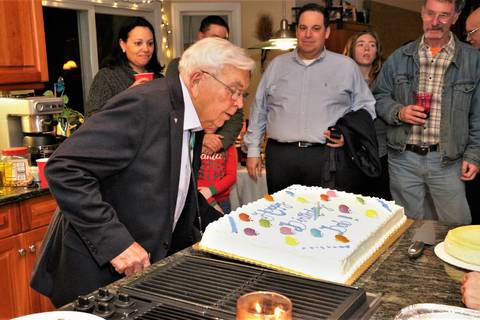 Bridgewater’s Bob Vaucher Celebrates 100th Birthday wth Friends of ...