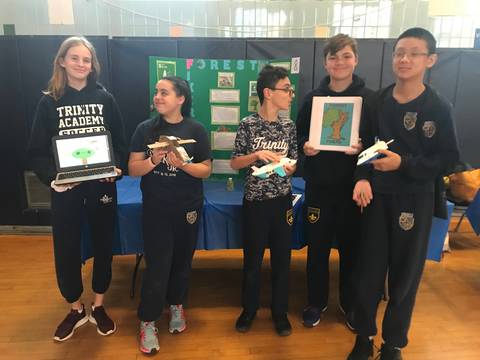 Trinity Academy Students Tackle Real-World Issues at S.T.E.M. Fair ...