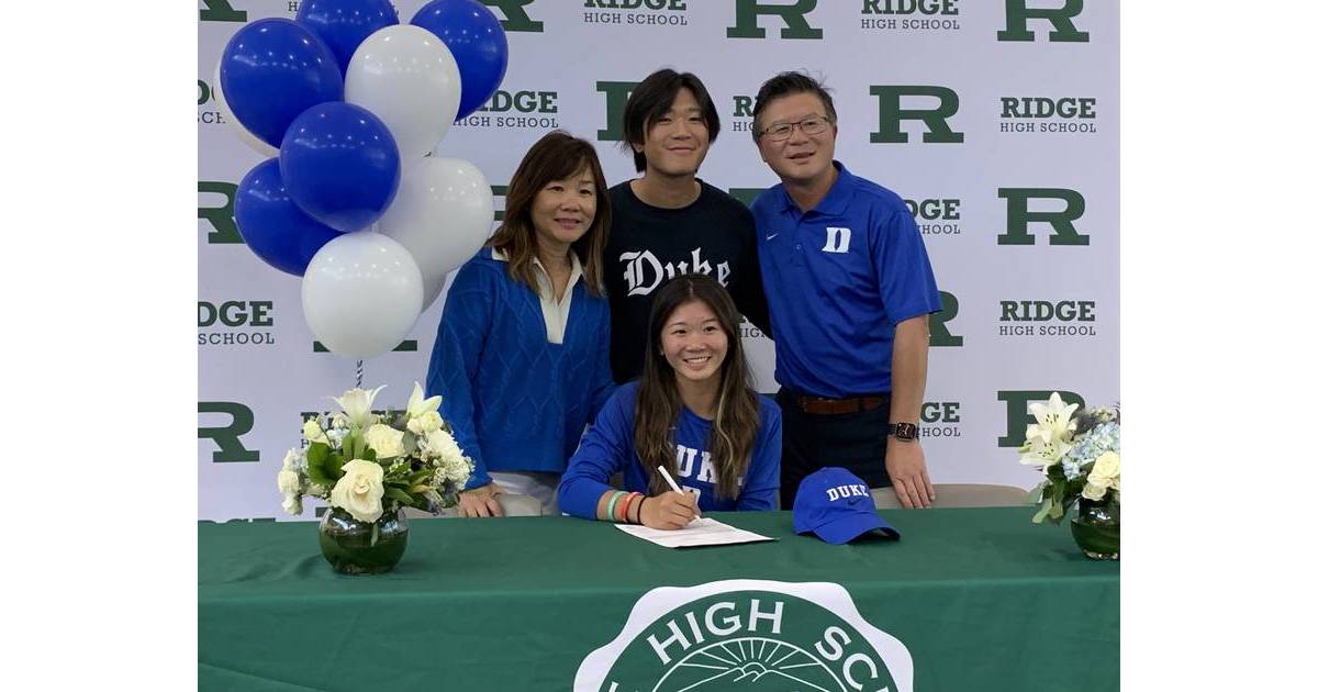 Ridge H.S. Golfer Katie Li Signs to Attend Duke University | Basking ...