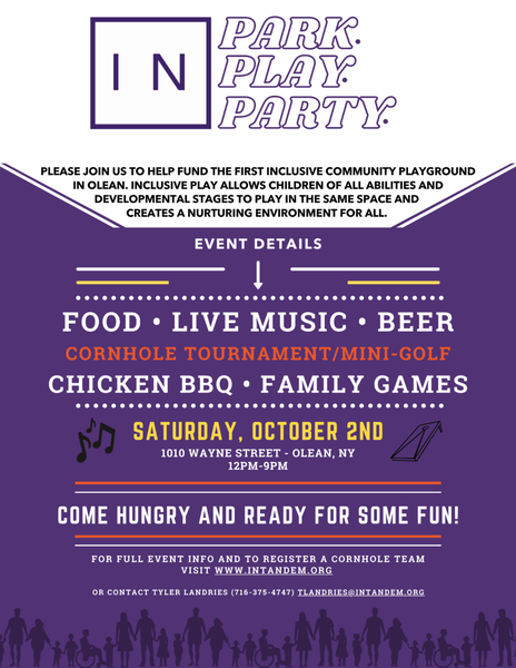 Intandem Plans Oct. 2 Fundraiser for Inclusive Playground | Greater ...