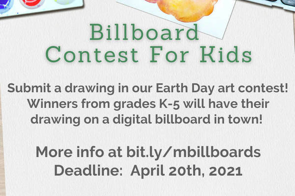 Billboard Art Contest for Kids for Earth Day | Montville, NJ News TAPinto