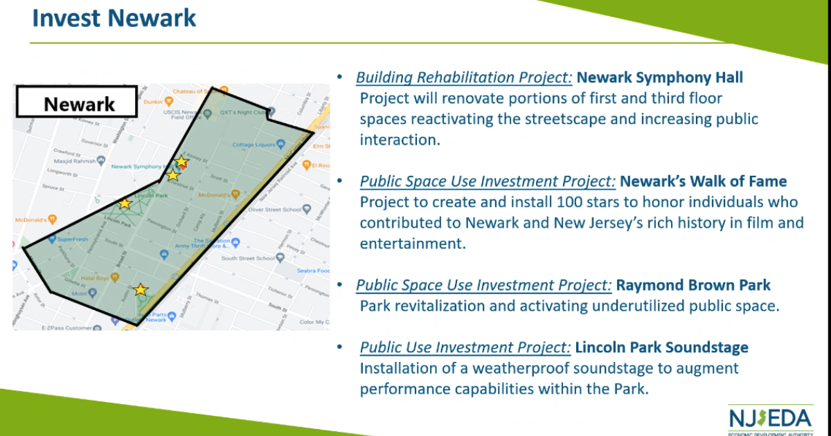 Newark Receives Grant Funding to Revitalize Public Spaces, Increase ...