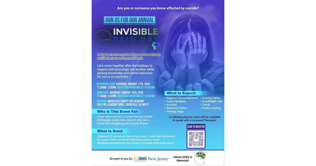 Invisible Pain Day | Raritan Bay, NJ News TAPinto | TAPinto