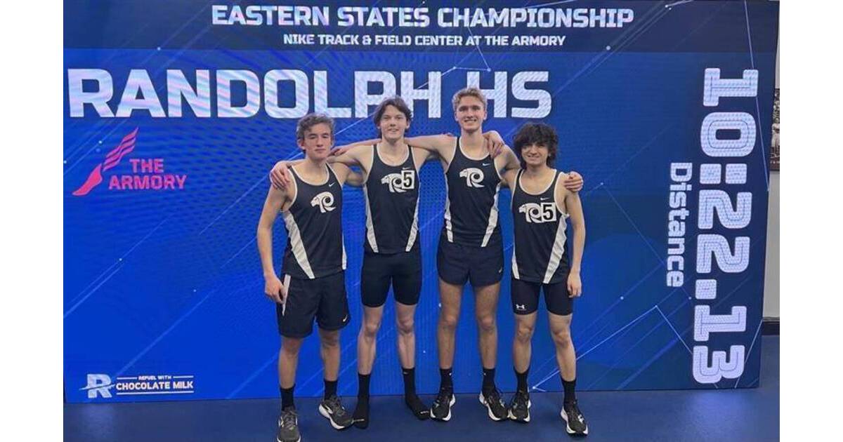 Randolph Boys Distance Squad Tears up the Track during Indoor Season ...