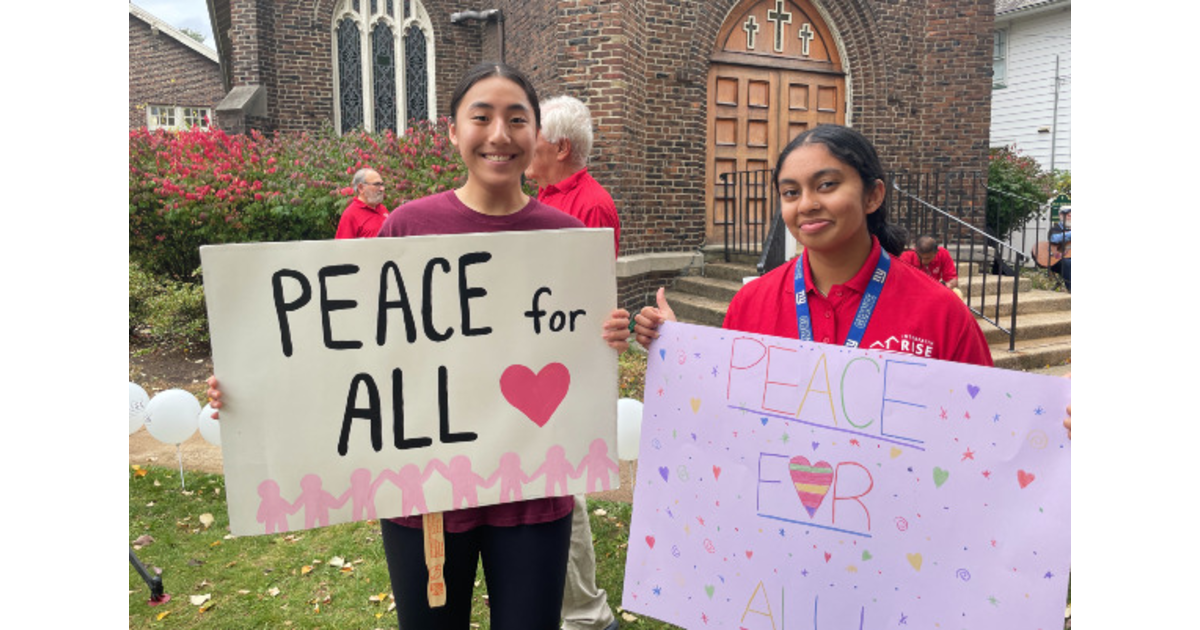 Wardlaw+Hartridge Students Support Interfaith RISE Walk | Plainfield ...