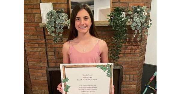 Isabella Conti Takes a Win in Union County Poetry Contest | Clark, NJ ...