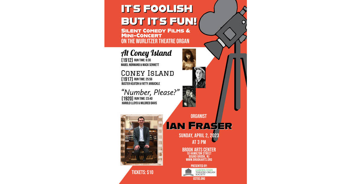 April Fools at the Brook Arts Center: Three Silent Film Shorts and a ...