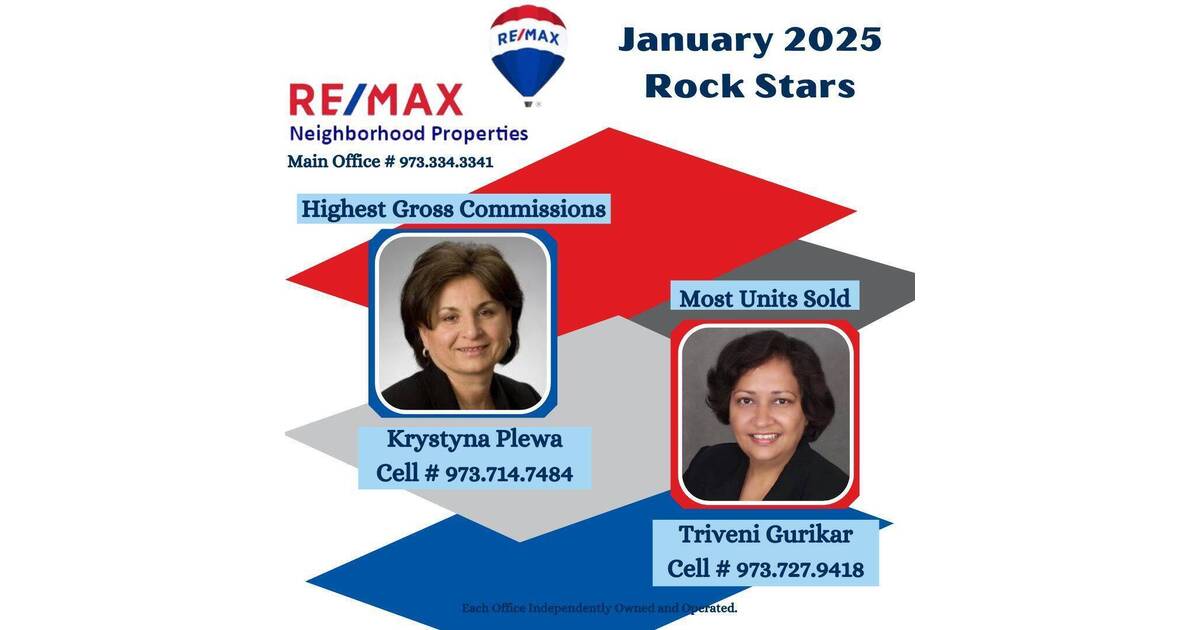 RE/MAX Neighborhood Properties Announce their Rock Stars for January ...