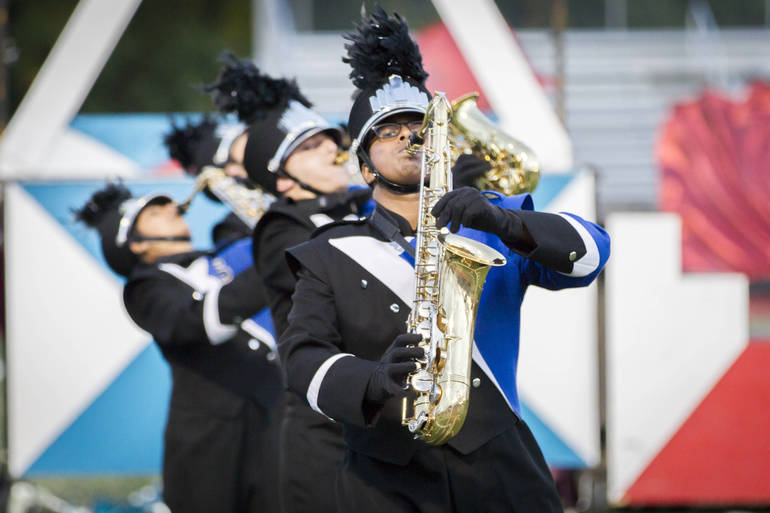 Raiders Marching Band Hosts "Biggest Band in the Land", Wins ...