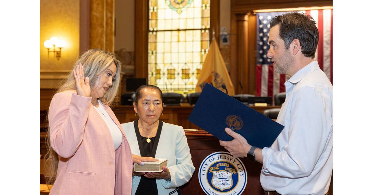 Laura Tacuri Sworn in as First Latina Tax Assessor in Jersey City ...
