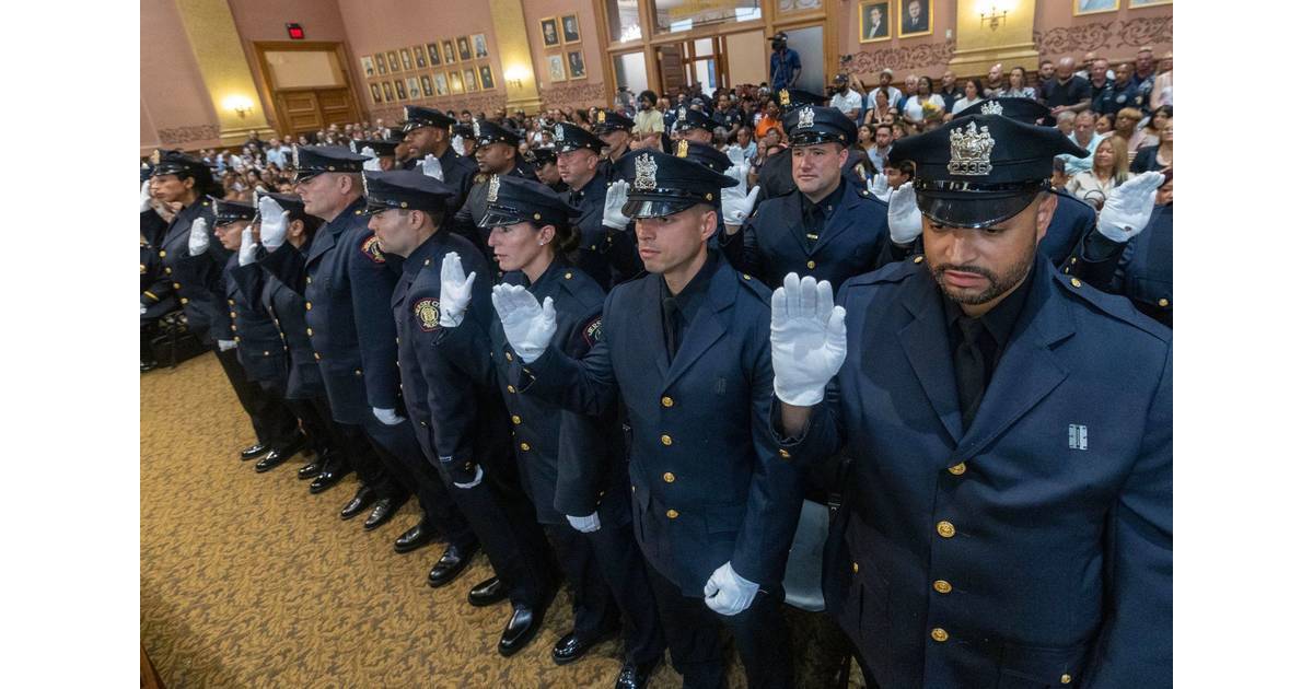 Jersey City Officials Celebrate Promotions of More than 60 Police ...