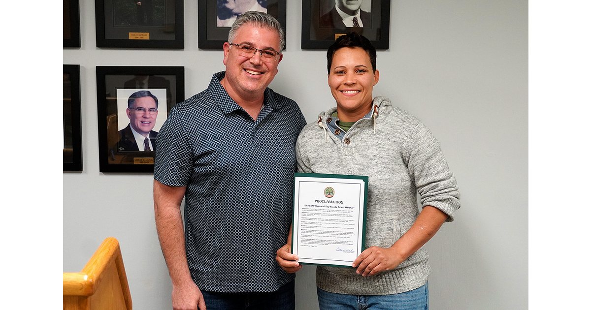 Fanwood Air Force Veteran Oshanda Erb Honored at Borough Council ...