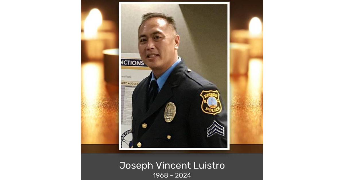 Visitation Hours and Funeral Scheduled for Former Edison Officer Joseph ...