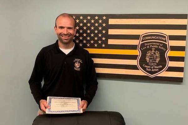 Roxbury's John Romeo Awarded by County Dispatch Center | Roxbury, NJ ...