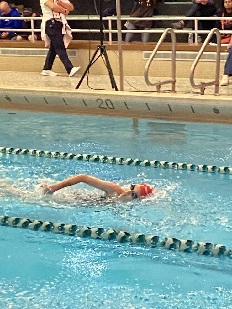 Cameron Ocasio Swimming