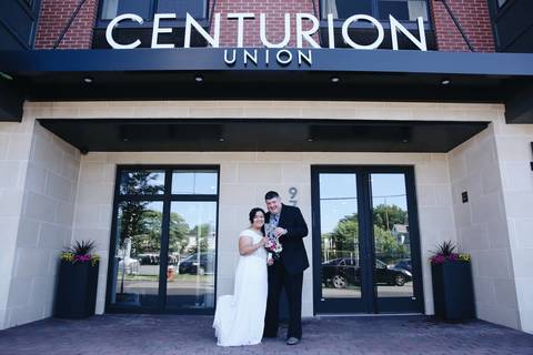 Forced to Cancel Their Wedding, Union Couple Exchange Vows at New Home ...