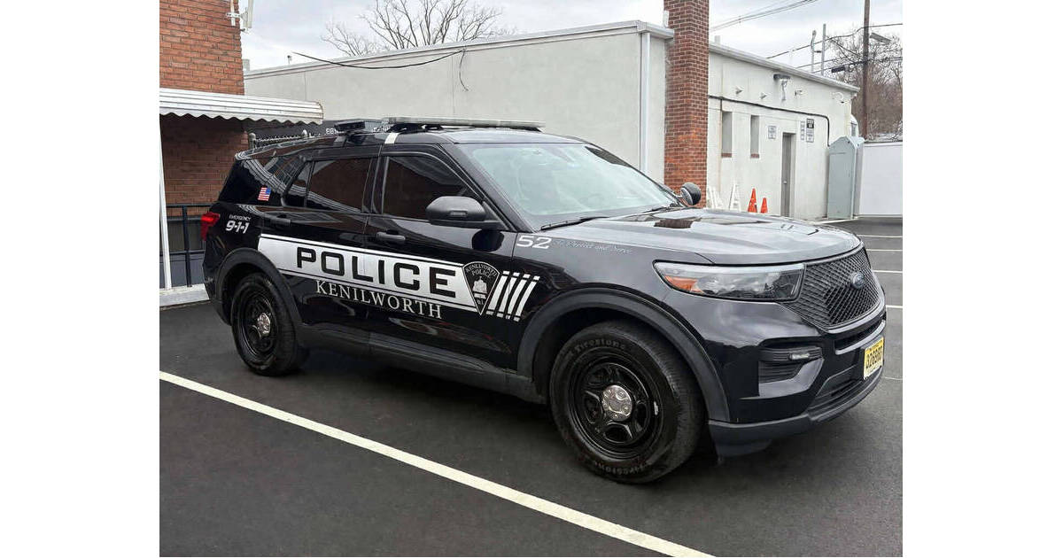 Kenilworth Police Officers Recover Loaded Firearm Inside Irvington Man ...