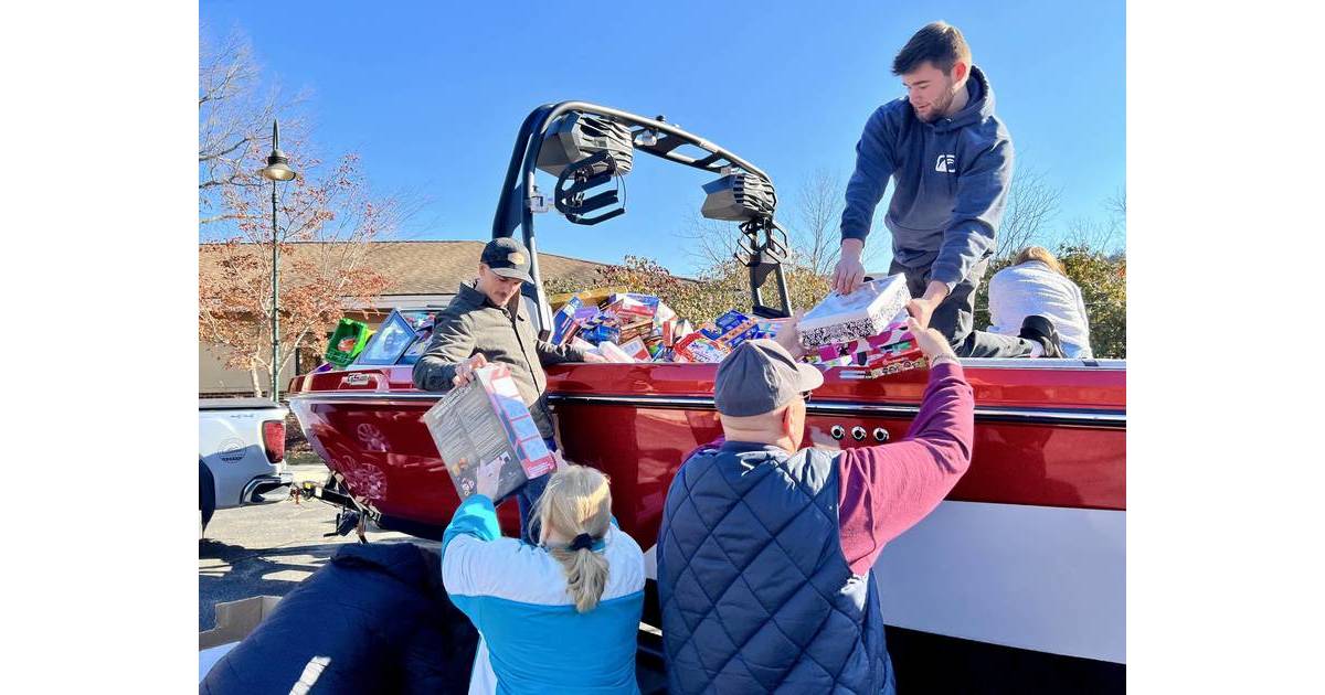 Boat Filled with Toys Docks at Newton Agency | Newton, NJ News TAPinto