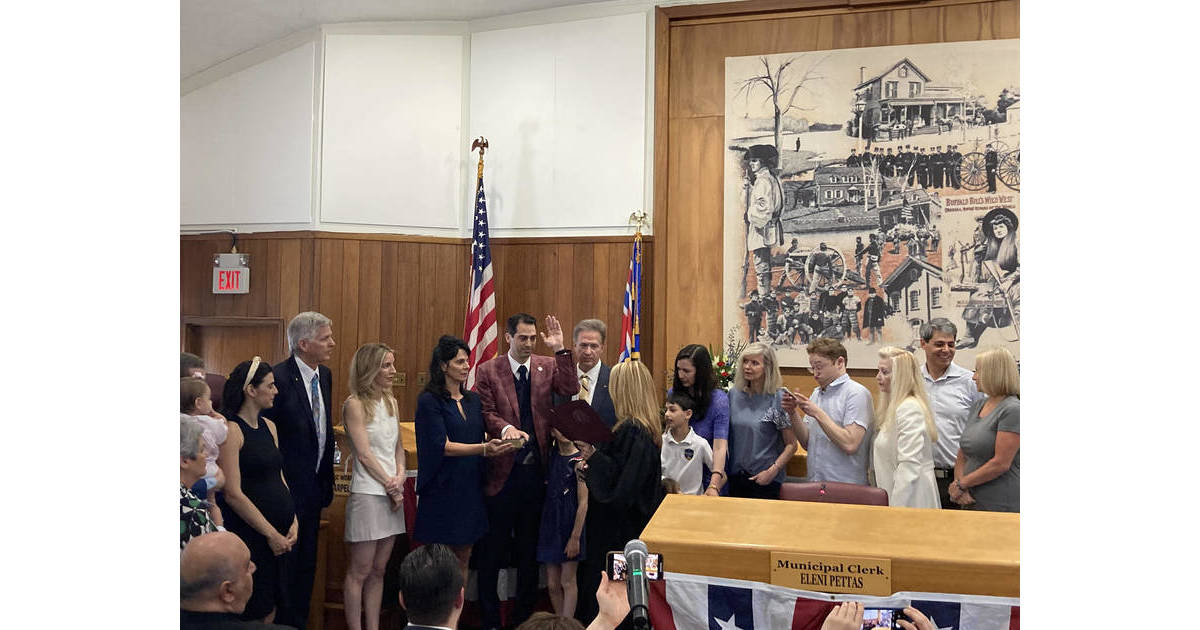History Made as John V. Kelly III Sworn in as Nutley's Youngest Mayor ...