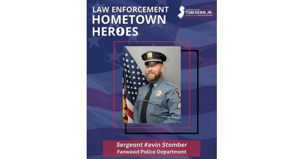 Congressman Kean Honors Fanwood Police Sergeant | Scotch Plains/Fanwood ...