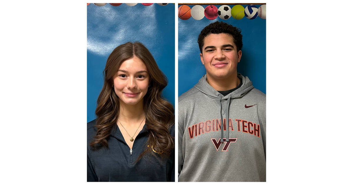 Cranford High School Athletes of the Week: Ella Grady & Louis Kruk ...
