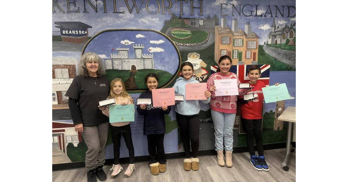 Kenilworth Residents Complete Cursive Writing Course at Library ...