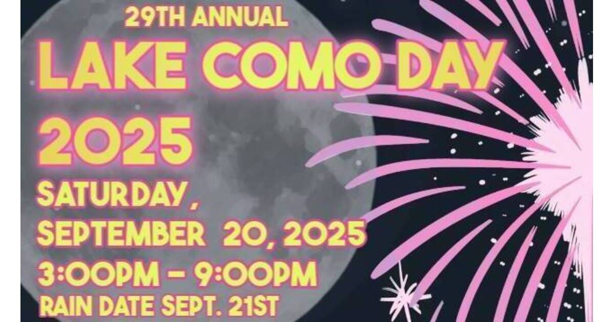 Lake Como Day Returns for 29th Year with Music, Food, and Fireworks ...