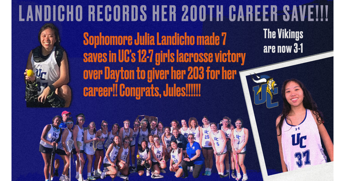Landicho Makes 200th Career Save As Union Catholic Defeats Dayton in ...