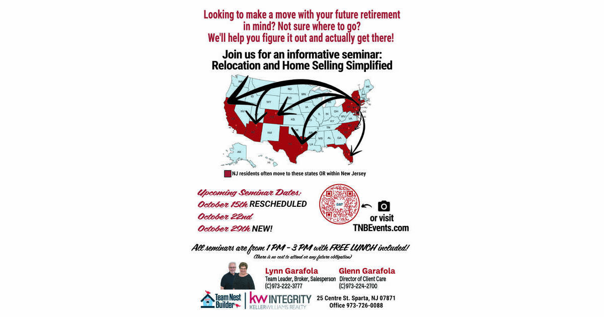 Relocation, Retirement, & Home Selling Simplified Seminar Series ...