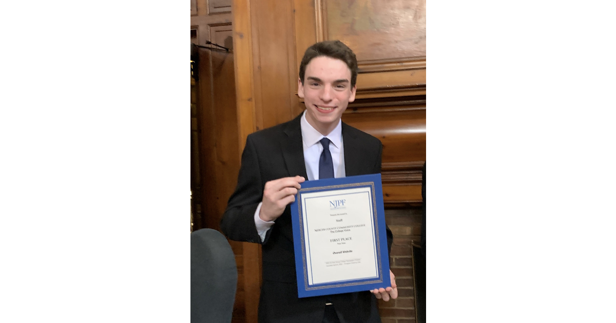 Mercer County College Student Journalist Receives Major National Honor ...