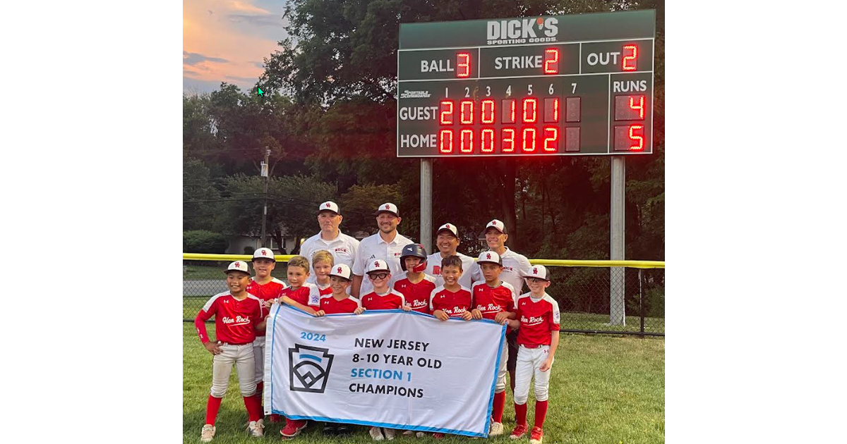 Glen Rock 10U Little League Headed for State Tournament | Fair Lawn ...