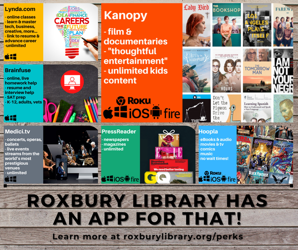 Roxbury Public Library Has An App for That | Roxbury, NJ News TAPinto
