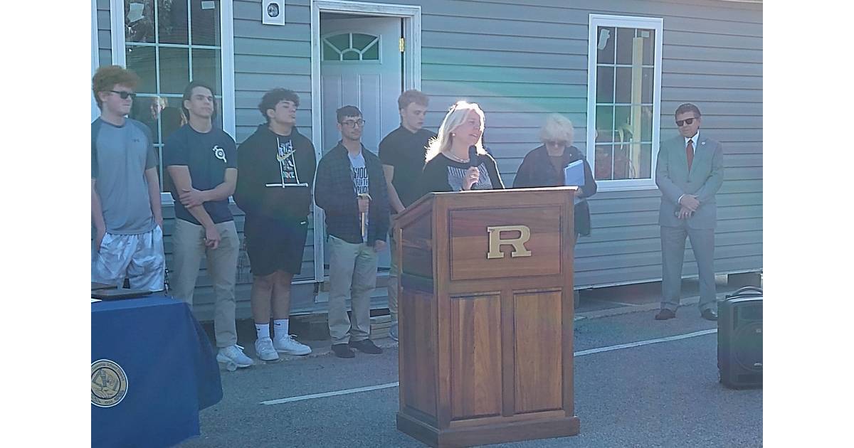 Ceremony Thanks Donors to Roxbury's Student-Built Home | Roxbury, NJ ...