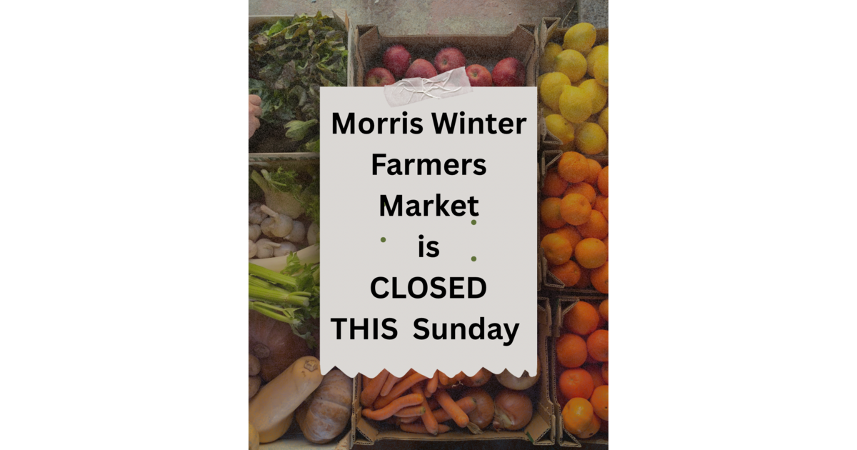 Grow It Green Winter Market Canceled Sunday, Jan. 25, Due to Forecast ...
