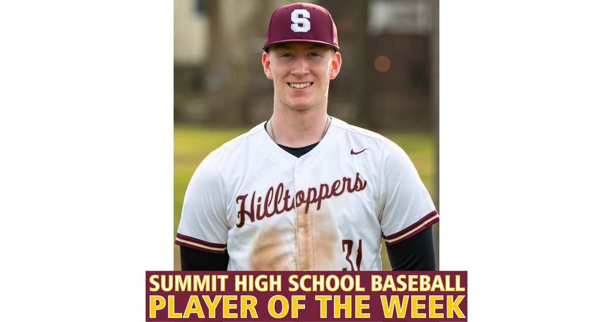 Luke Jacobson Selected as Salerno Duane Summit Baseball Player of The ...