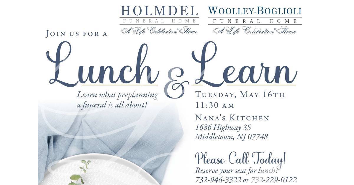 Complimentary Lunch and Learn at Nana's Kitchen in Middletown, Tuesday ...