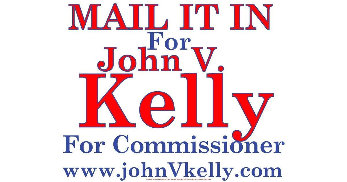 Nutley Commissioner John V. Kelly’s Golden Record - Track Nine: Vote by ...