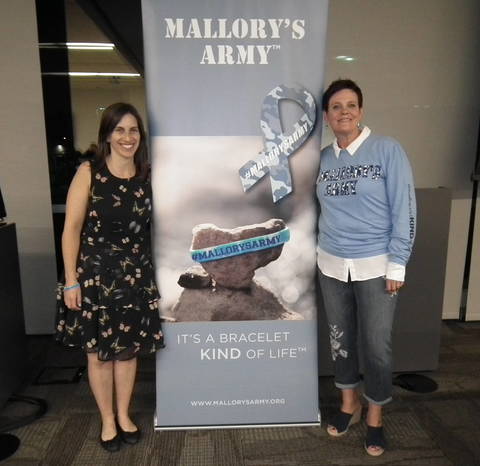 Mallory's Army Invades New Providence to 'Blue Out Bullying' | New ...