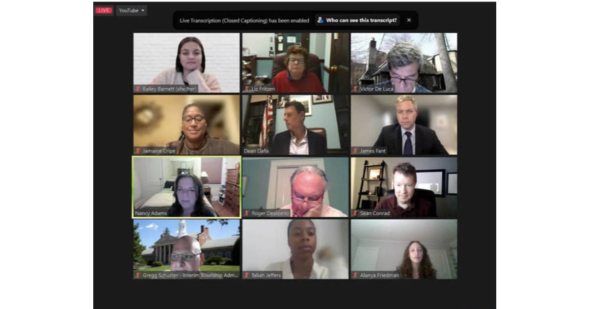 Maplewood Township Committee Meeting Began with a Moment of Silence to ...