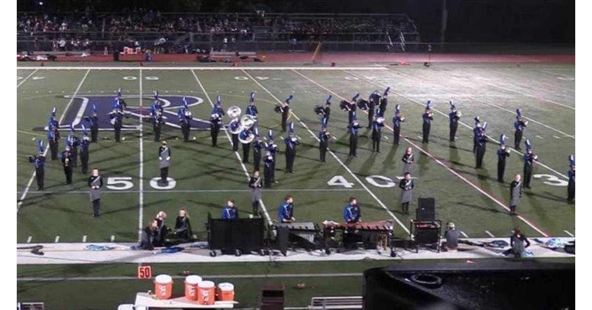 Marching Rams Form Giant “M” on Bauer Field to Commemorate Late Band ...