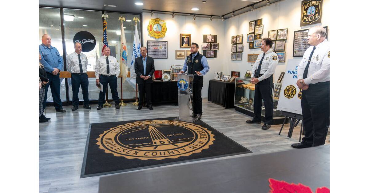 Edison Unveils Public Safety Exhibit at Municipal Complex | Edison, NJ ...