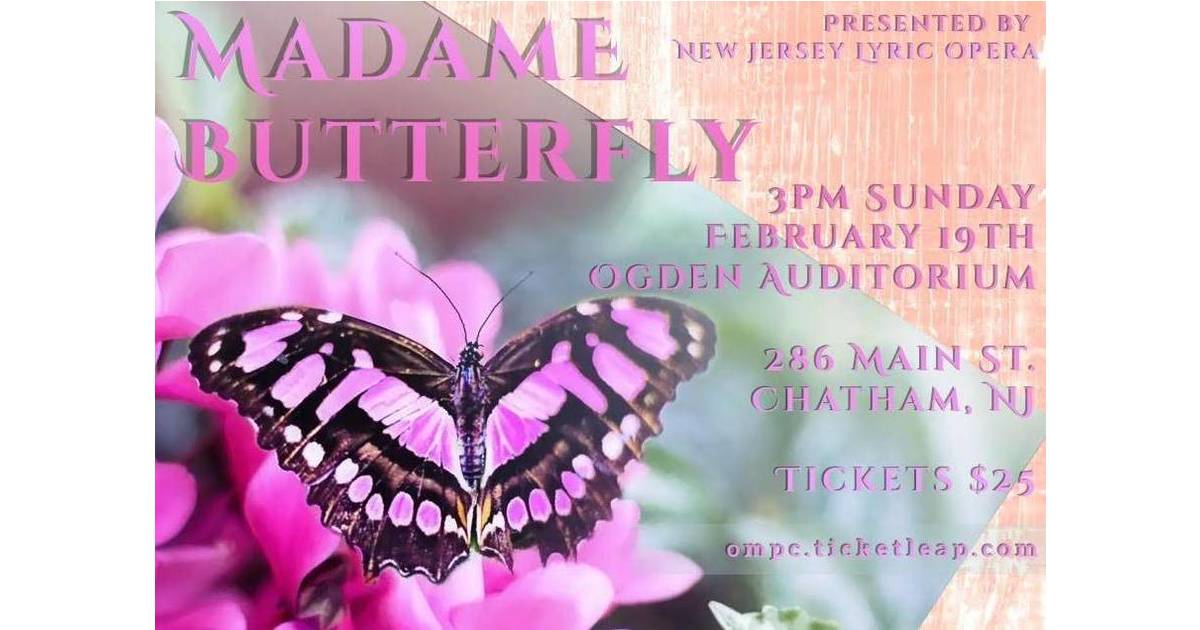 Madama Butterfly Next Concert on Main Performance | Chatham, NJ News ...