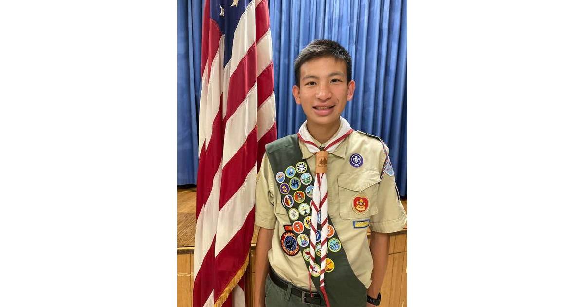 Meet Scotch Plains-Fanwood's Newest Eagle Scout: Max Ho from BSA Troop ...